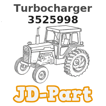 3525998 John Deere Turbocharger :: AVS.Parts