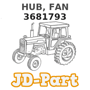 3681793 John Deere HUB, FAN :: AVS.Parts