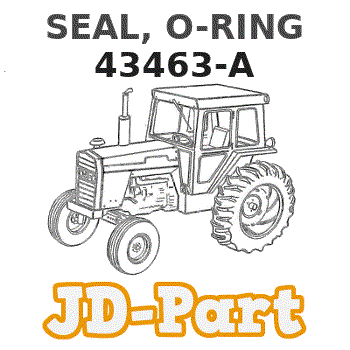 43463-A John Deere SEAL, O-RING :: AVS.Parts
