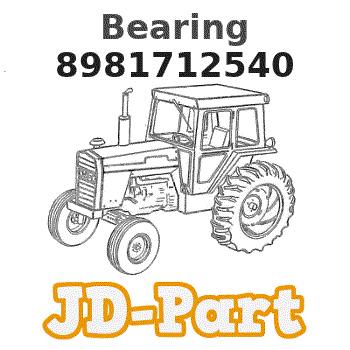 8981712540 John Deere Bearing :: AVS.Parts
