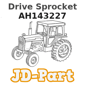 AH143227 John Deere Drive Sprocket :: AVS.Parts