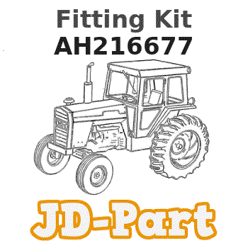AH216677 John Deere Fitting Kit :: AVS.Parts