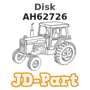 AH62726 John Deere Disk :: AVS.Parts