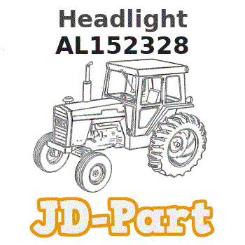 AL152328 John Deere Headlight :: AVS.Parts