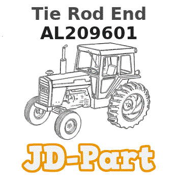 AL209601 John Deere Tie Rod End :: AVS.Parts