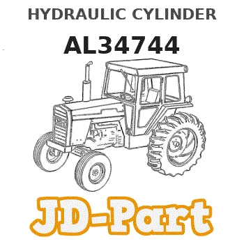 AL34744 John Deere HYDRAULIC CYLINDER :: AVS.Parts