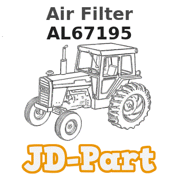 AL67195 John Deere Air Filter :: AVS.Parts