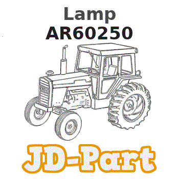 AR60250 John Deere Lamp :: AVS.Parts