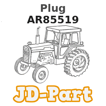 AR85519 John Deere Plug :: AVS.Parts