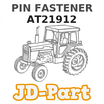 AT21912 John Deere PIN FASTENER :: AVS.Parts