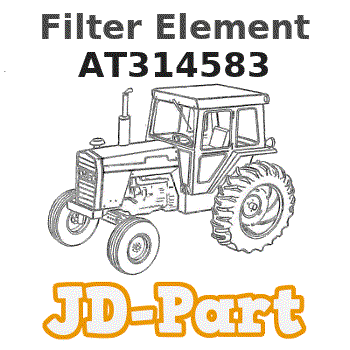 AT314583 John Deere Filter Element :: AVS.Parts