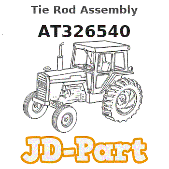 AT326540 John Deere Tie Rod Assembly :: AVS.Parts