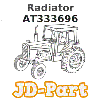 AT333696 John Deere Radiator :: AVS.Parts