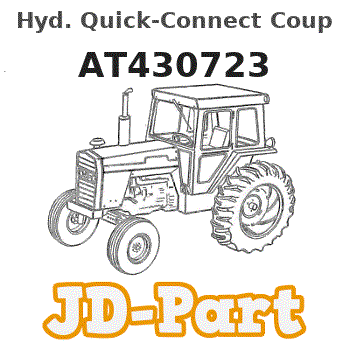 AT430723 John Deere Hyd. Quick-Connect Coupler :: AVS.Parts