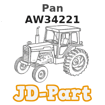 AW34221 John Deere Pan :: AVS.Parts