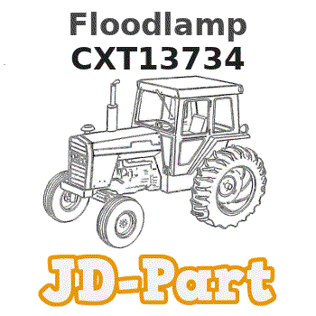 CXT13734 John Deere Floodlamp :: AVS.Parts