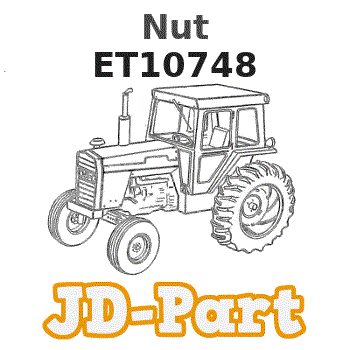 ET10748 John Deere Nut :: AVS.Parts