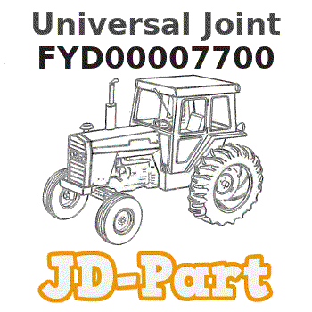 FYD00007700 John Deere Universal Joint :: AVS.Parts