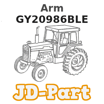 GY20986BLE John Deere Arm :: AVS.Parts