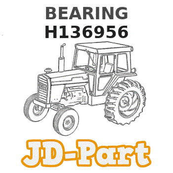 H136956 John Deere BEARING :: AVS.Parts