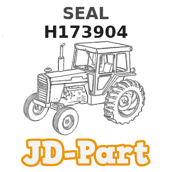 H173904 John Deere SEAL :: AVS.Parts