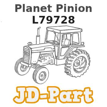 L79728 John Deere Planet Pinion :: AVS.Parts