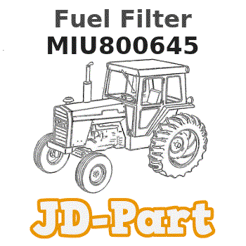 MIU800645 John Deere Fuel Filter :: AVS.Parts