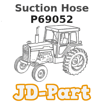 P69052 John Deere Suction Hose :: AVS.Parts