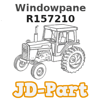 R157210 John Deere Windowpane :: AVS.Parts