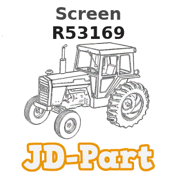 R53169 John Deere Screen :: AVS.Parts
