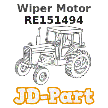 RE151494 John Deere Wiper Motor :: AVS.Parts