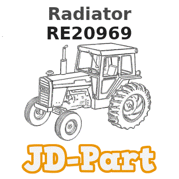 RE20969 John Deere Radiator :: AVS.Parts