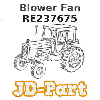 RE237675 John Deere Blower Fan :: AVS.Parts