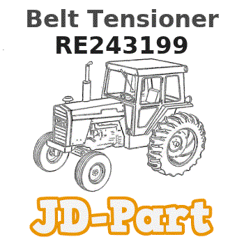 RE243199 John Deere Belt Tensioner :: AVS.Parts