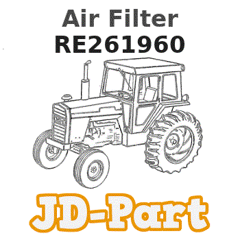 RE261960 John Deere Air Filter :: AVS.Parts