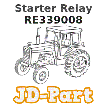 RE339008 John Deere Starter Relay :: AVS.Parts
