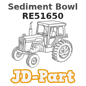 RE51650 John Deere Sediment Bowl :: AVS.Parts