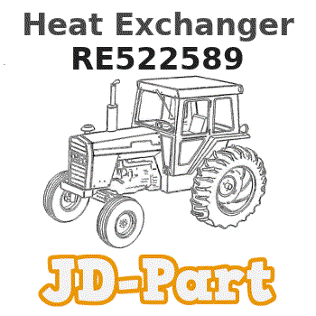 RE522589 John Deere Heat Exchanger :: AVS.Parts