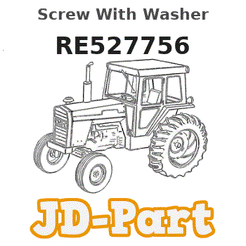RE527756 John Deere Screw With Washer :: AVS.Parts