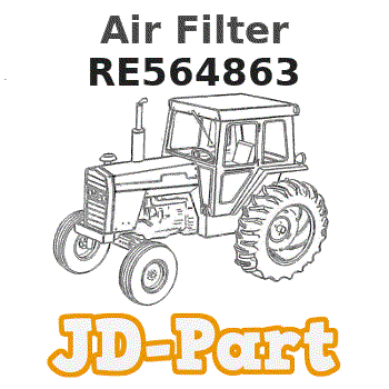 RE564863 John Deere Air Filter :: AVS.Parts