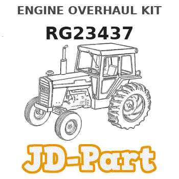 RG23437 John Deere ENGINE OVERHAUL KIT :: AVS.Parts
