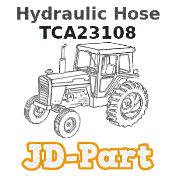 TCA23108 John Deere Hydraulic Hose :: AVS.Parts