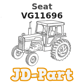 VG11696 John Deere Seat :: AVS.Parts
