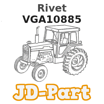 VGA10885 John Deere Rivet :: AVS.Parts