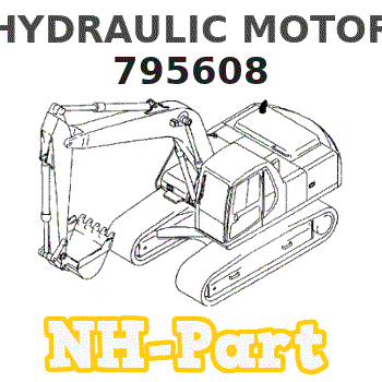 795608 New Holland HYDRAULIC MOTOR