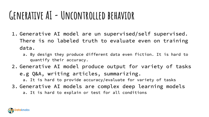 Generative AI 101 Slides - DataKnobs