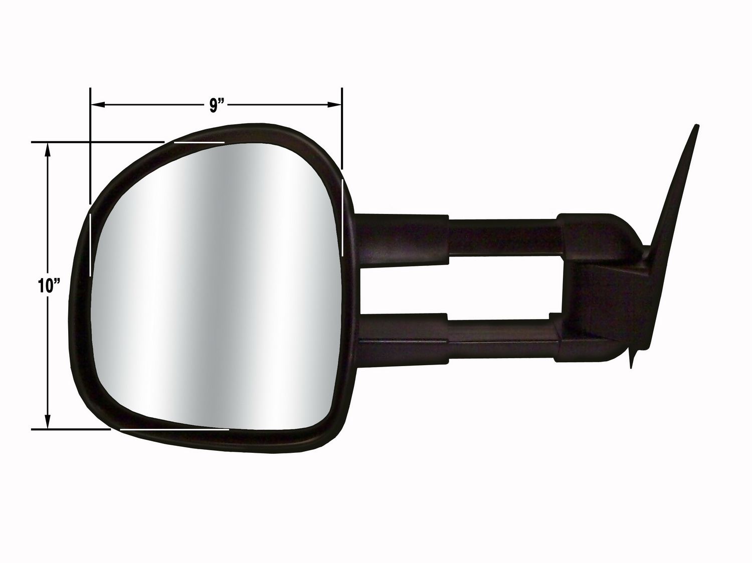 Cipa 70700 Towing Mirrors - Kit contains 1 LH and 1 RH mirror ...