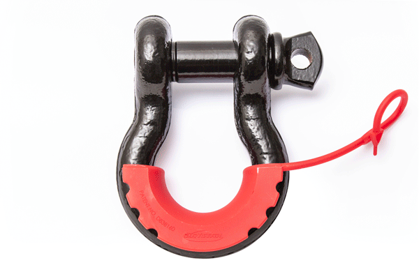 Daystar KU70062RE Locking D Ring Isolator 7/8" Polyurethane Red