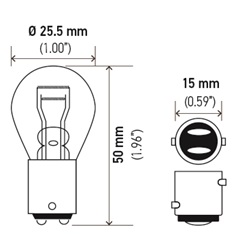 Hella Inc 2357NA 2357 Bulb