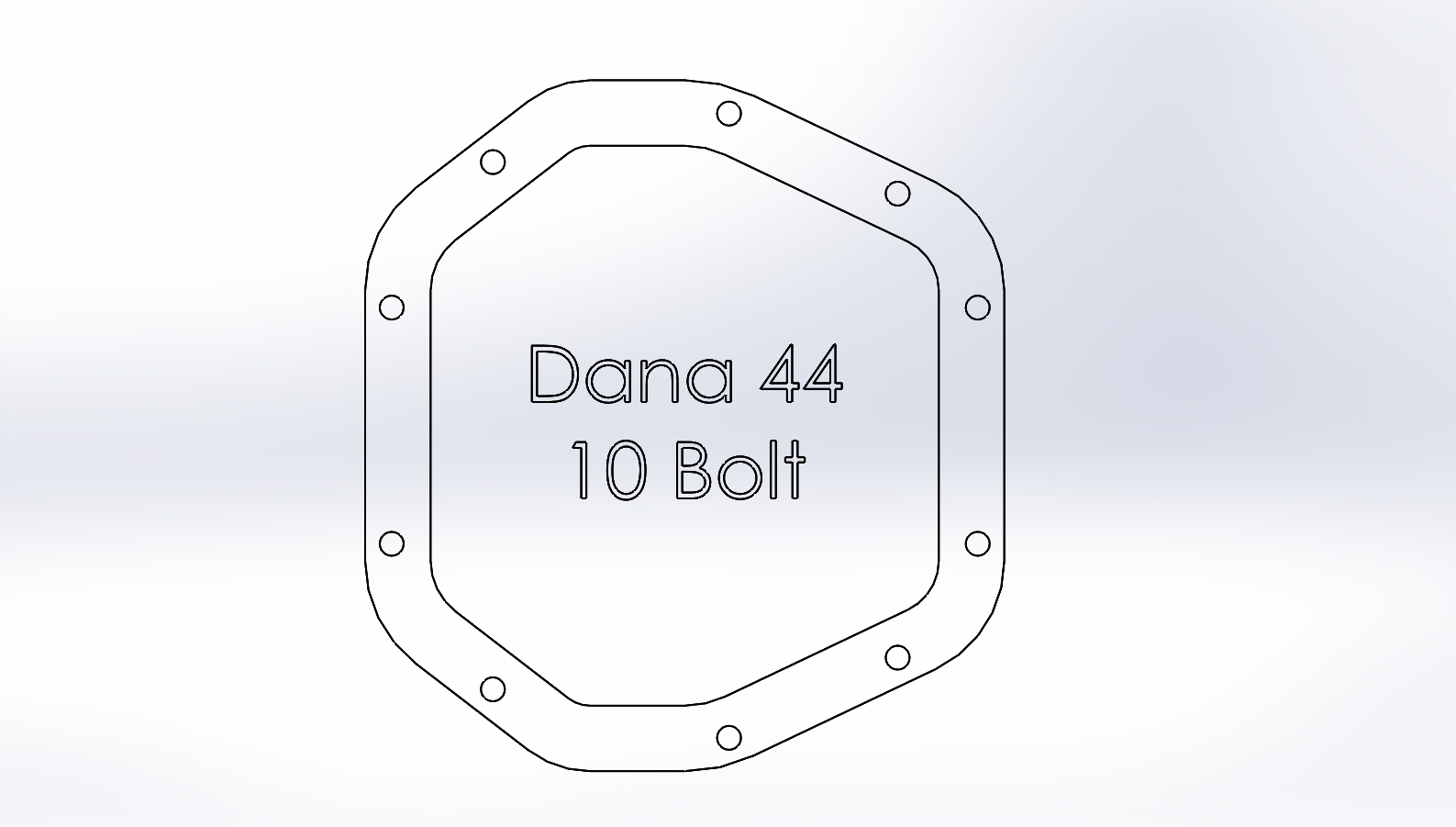 AFE 46-7111BB Pro Series Differential Cover